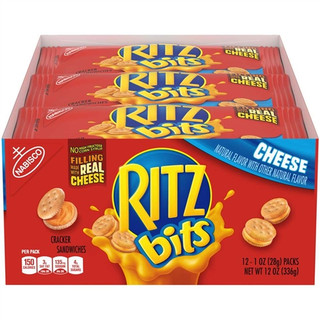 Ritz Bits Cheese Tray Pack 12 ct 1 oz | Four Seasons Candy