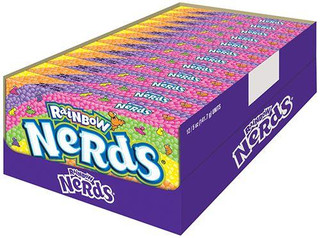 Rainbow Nerds Consession Box 12 ct 5 oz | Four Seasons Candy