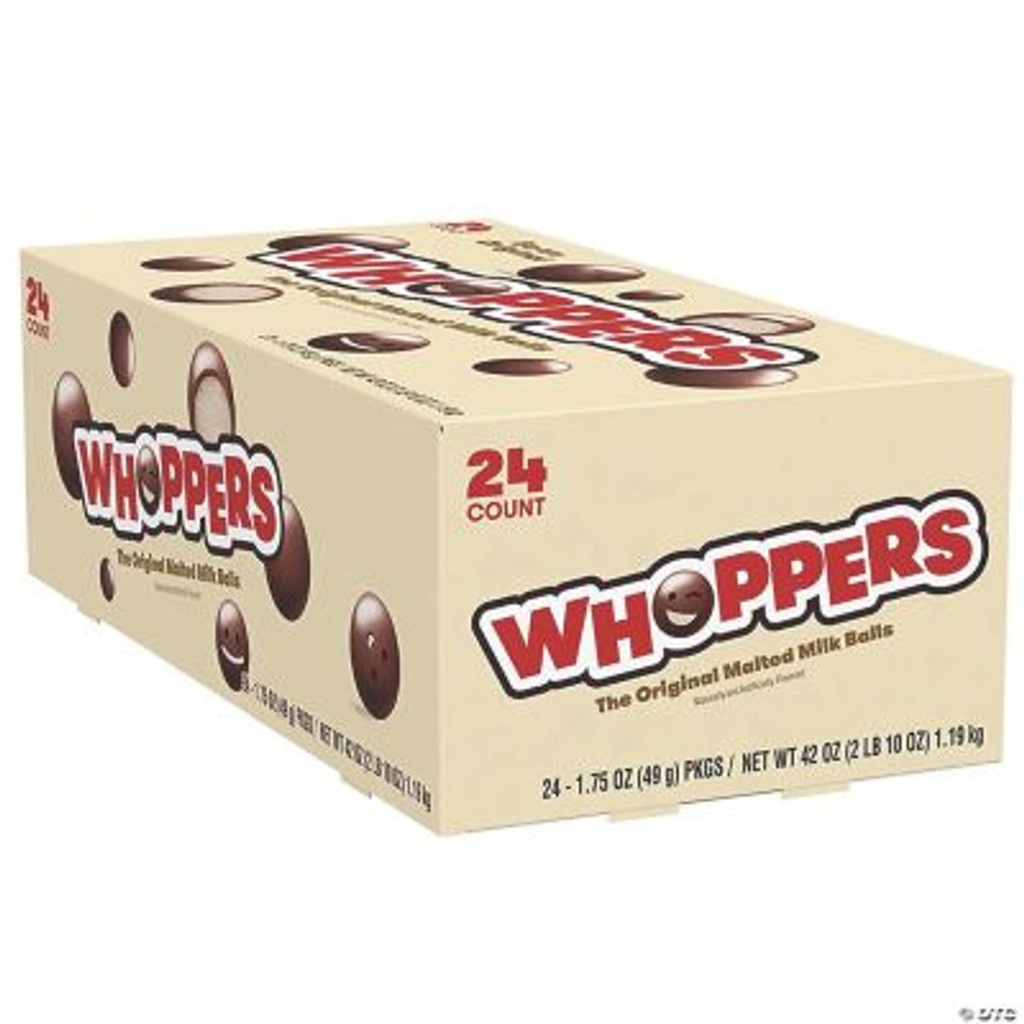 Whoppers 24ct 1.75oz | Four Seasons Candy